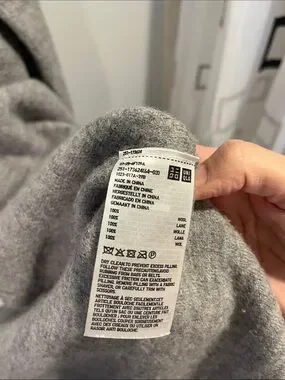 Uniqlo | Sweaters | Uniqlo Heather Gray Long Wool Cardigan | Poshmark
